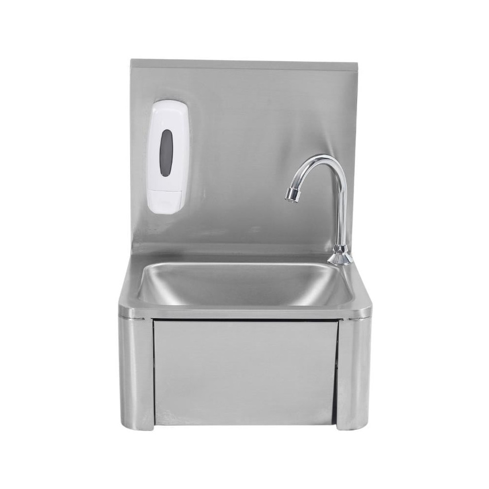 Lave Mains à Commande Fémorale en Inox - DYNASTEEL Clean