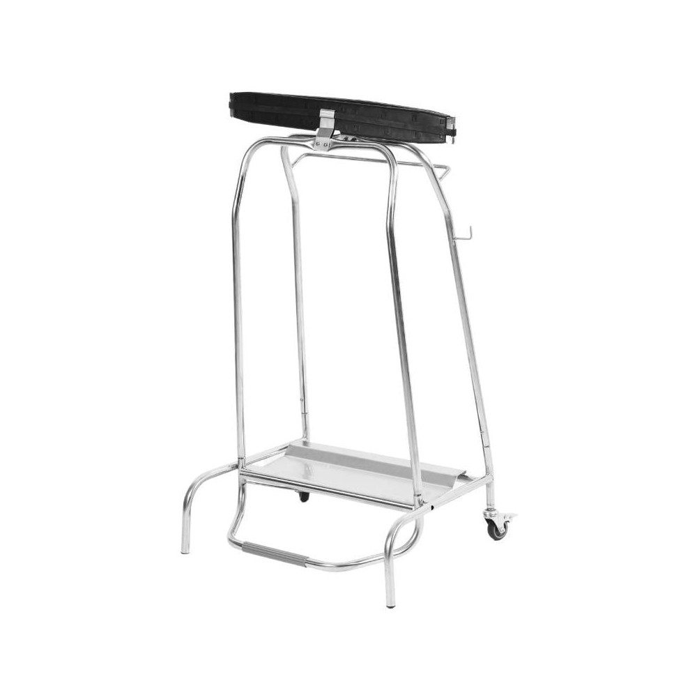 Porte Sac Poubelle Inox 110 L - DYNASTEEL Clean