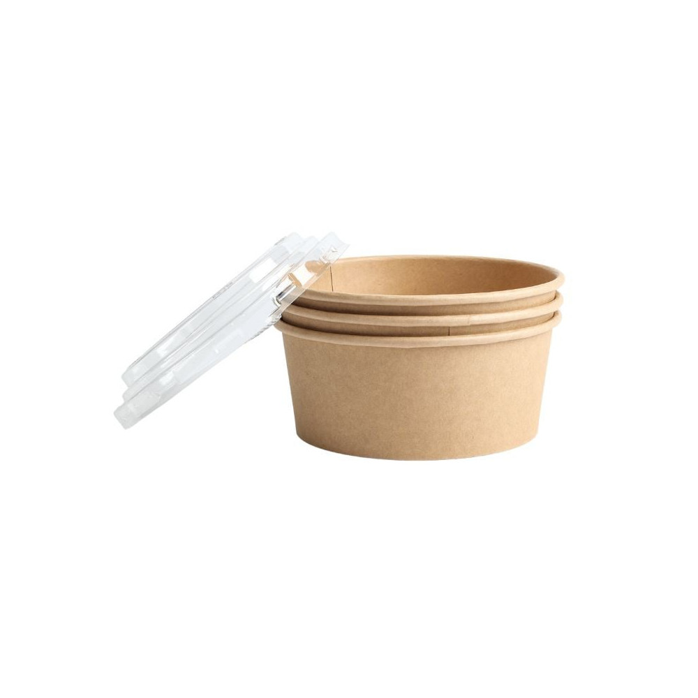 Bol à Salade Kraft - 750 ml - Lot de 50 - DYNASTEEL Kitchenware