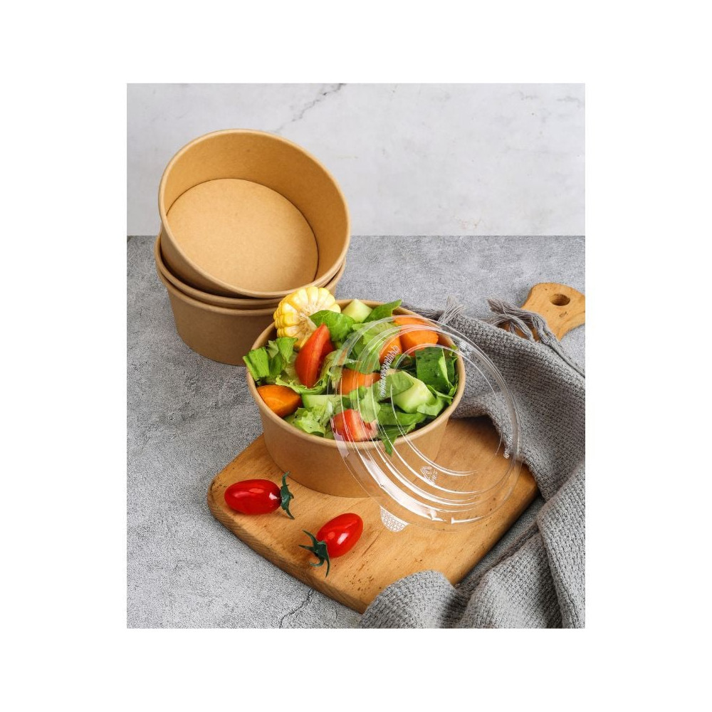 Bol à Salade Kraft - 750 ml - Lot de 50 - DYNASTEEL Kitchenware