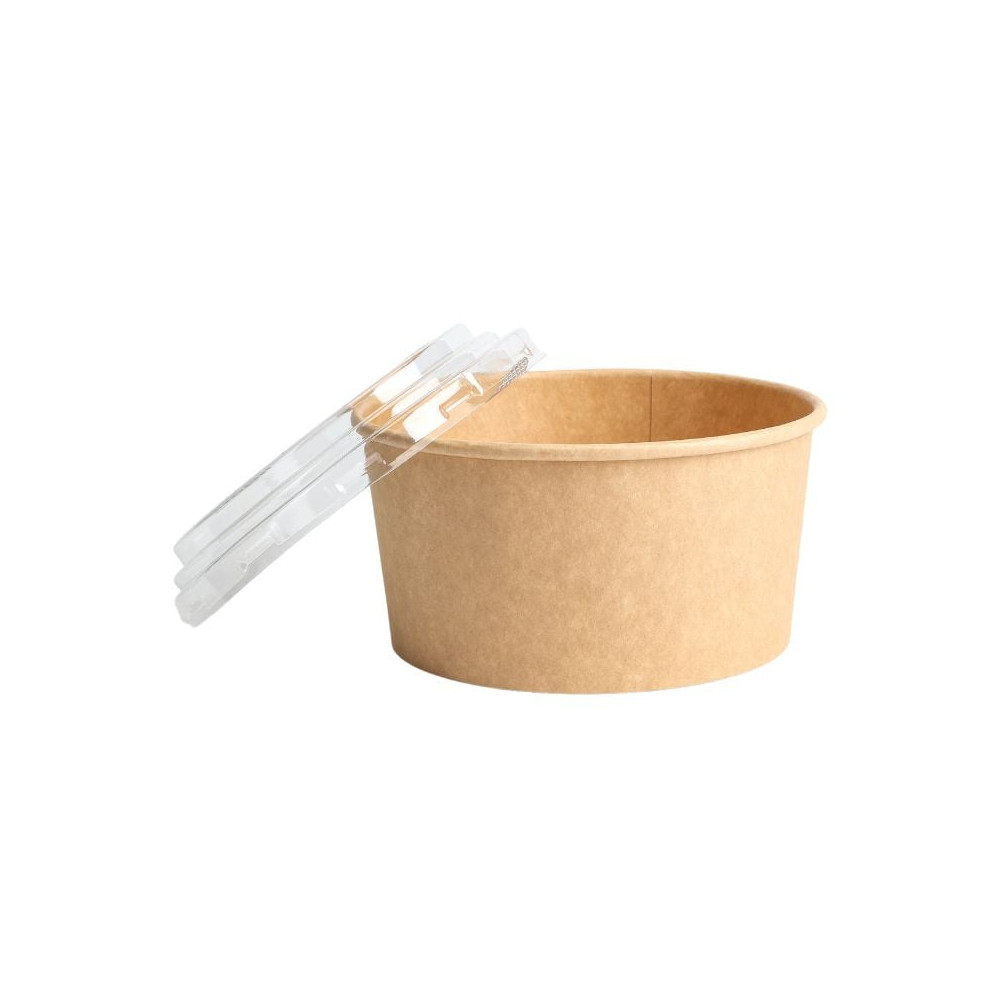 Bol à Salade Kraft - 1000 ml - Lot de 50 - DYNASTEEL Kitchenware