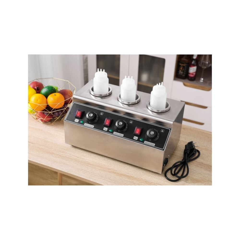 Chauffe Chocolat Triple - DYNASTEEL Cooking