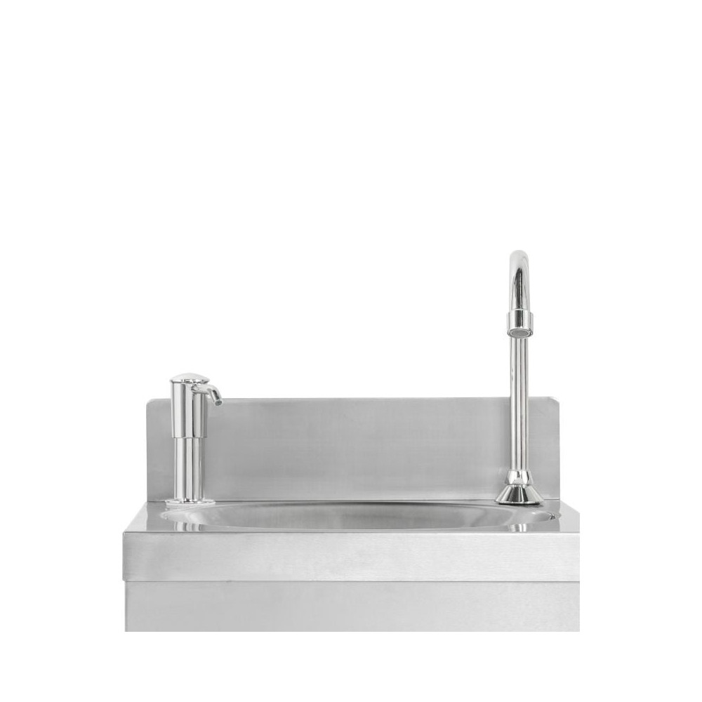 Lave Mains à Commande Fémorale Inox - DYNASTEEL Clean