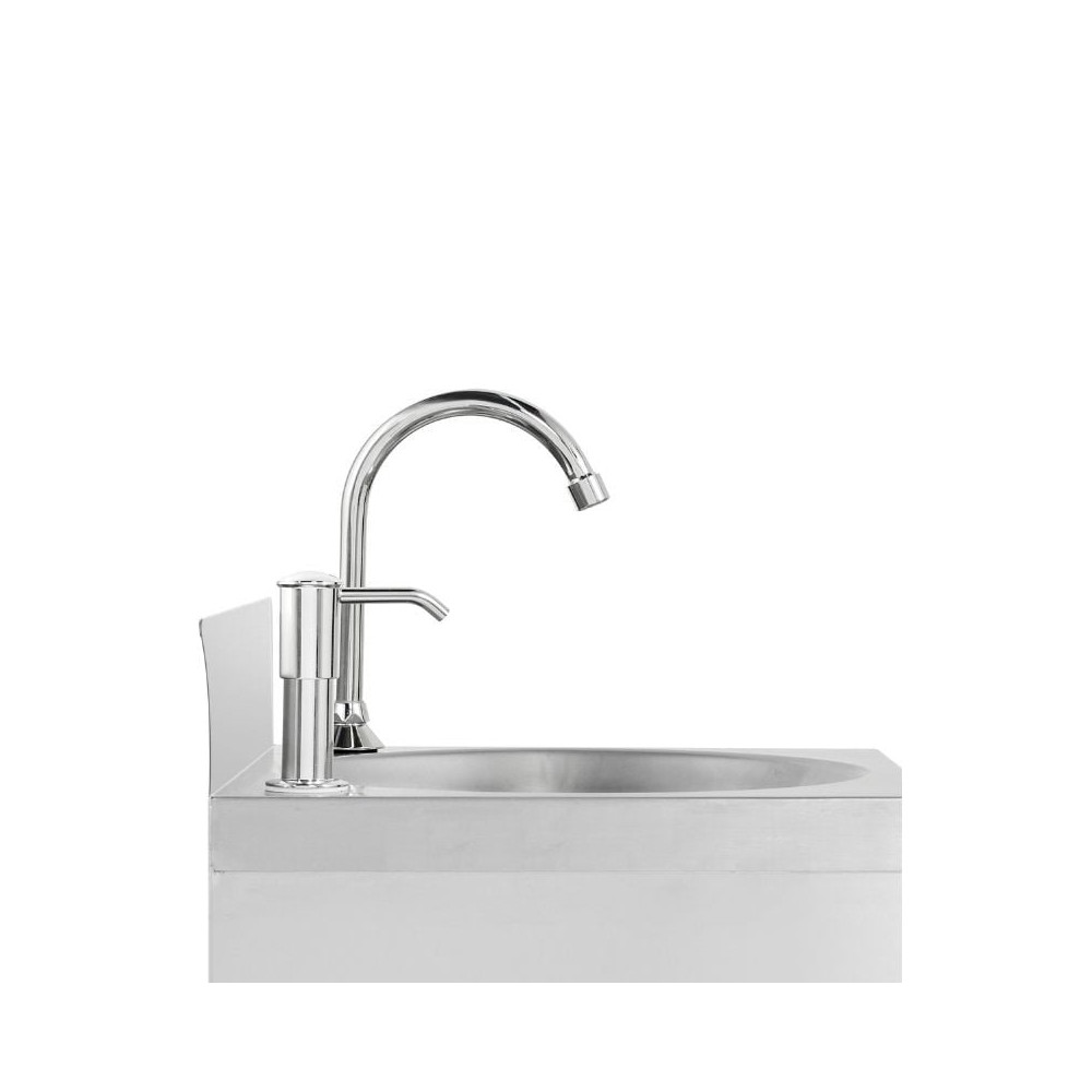 Lave Mains à Commande Fémorale Inox - DYNASTEEL Clean