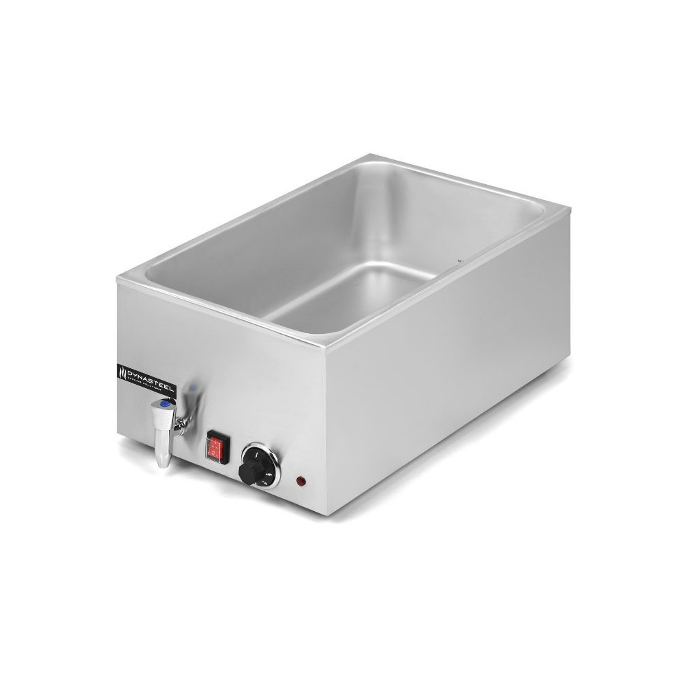 Bain-Marie Professionnel GN 1/1 avec Vidange. DYNASTEEL Cooking
